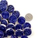 ROYAL BLUE CIRCLE Mosaic Tiles - Etsy