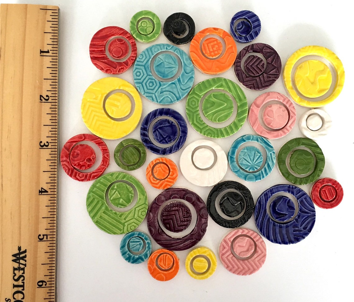 Mosaic Bubble Tiles - Half of a Square Foot - You Choose the Colors - Etsy