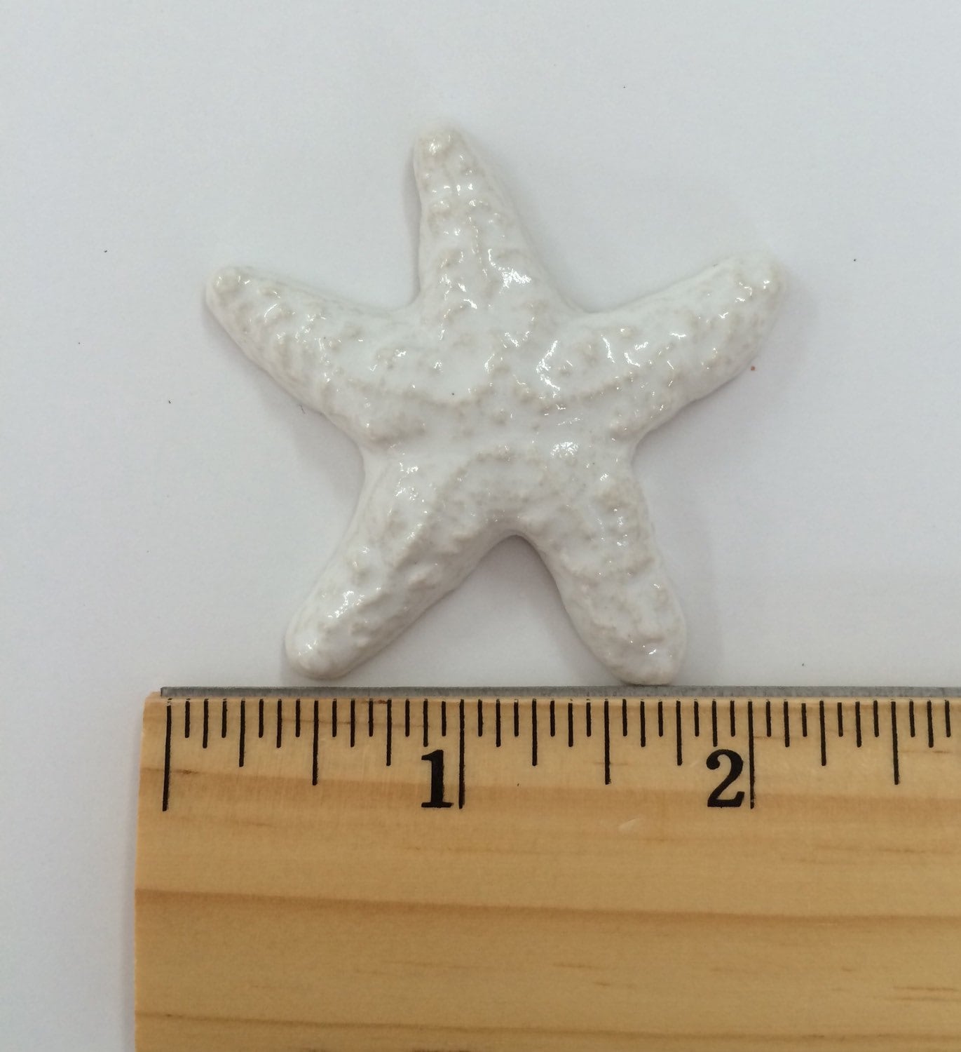 3 Starfish Tiles White - Etsy