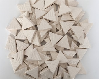 Mosaic TURQUOISE TRIANGLE CERAMIC Tiles | Etsy