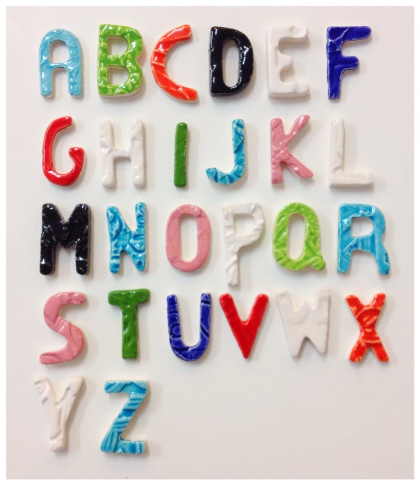 Letter Tiles - 1 Inch - Etsy