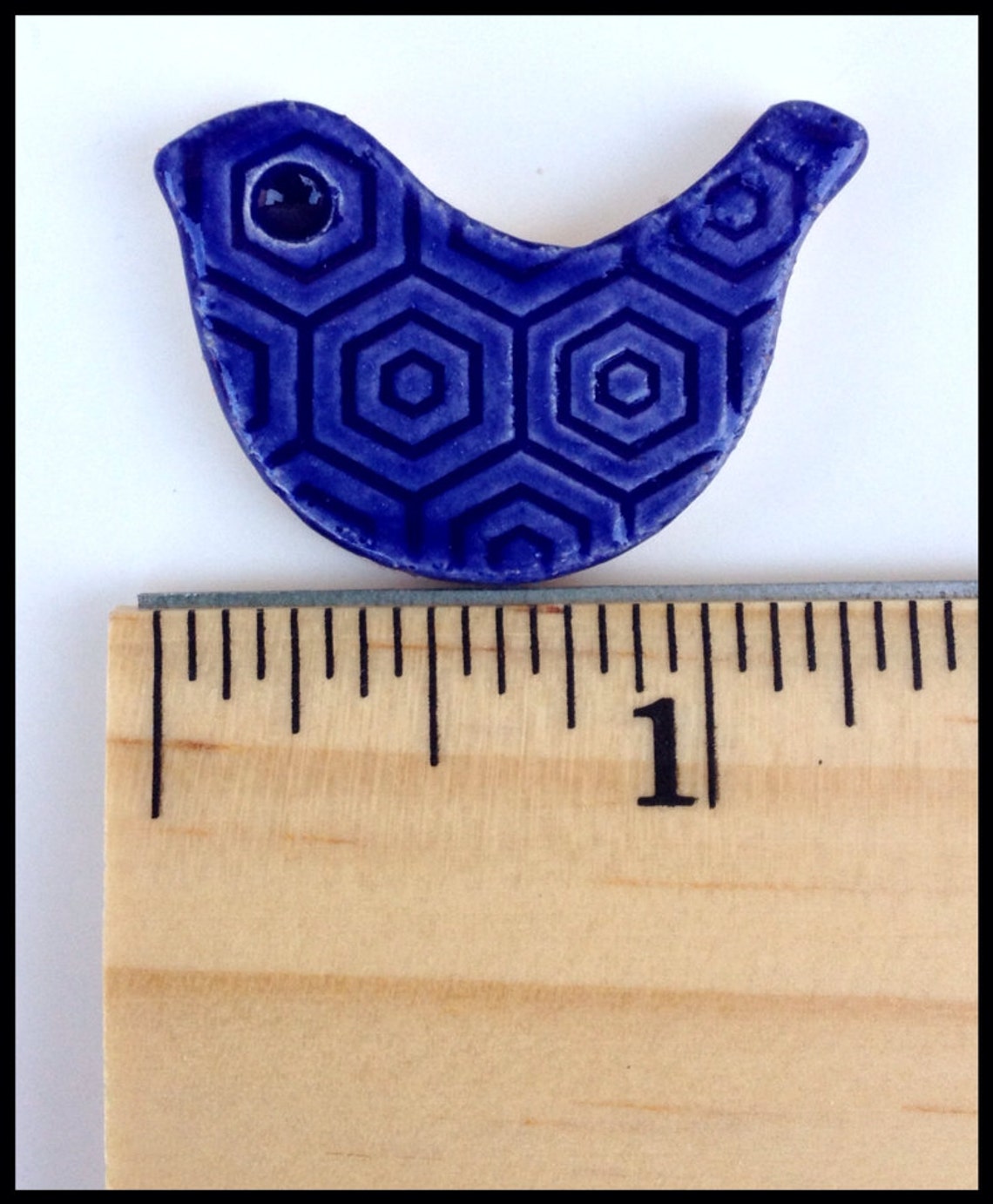 Royal BLUE BIRD Mosaic Tile - Etsy