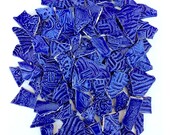 ROYAL BLUE MOSAIC Tiles 1 Square Foot Low Fired - Etsy