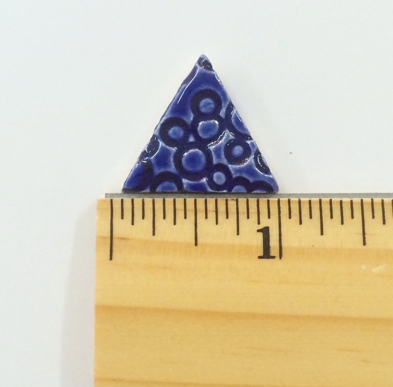 Handmade ROYAL TRIANGLE Ceramic Tiles - Etsy