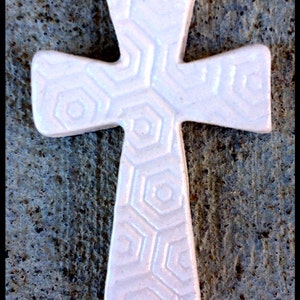 WHITE CROSS Tile - Etsy