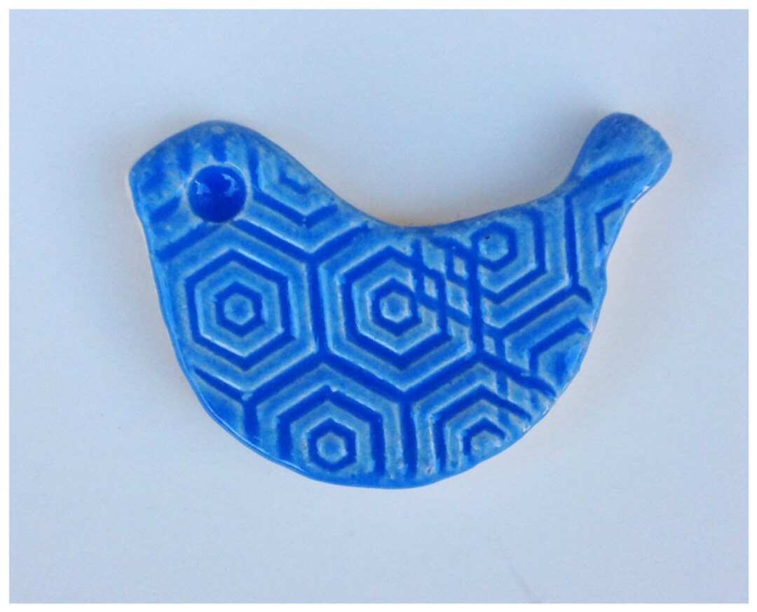 LIGHT BLUE BIRD Mosaic Tile - Etsy