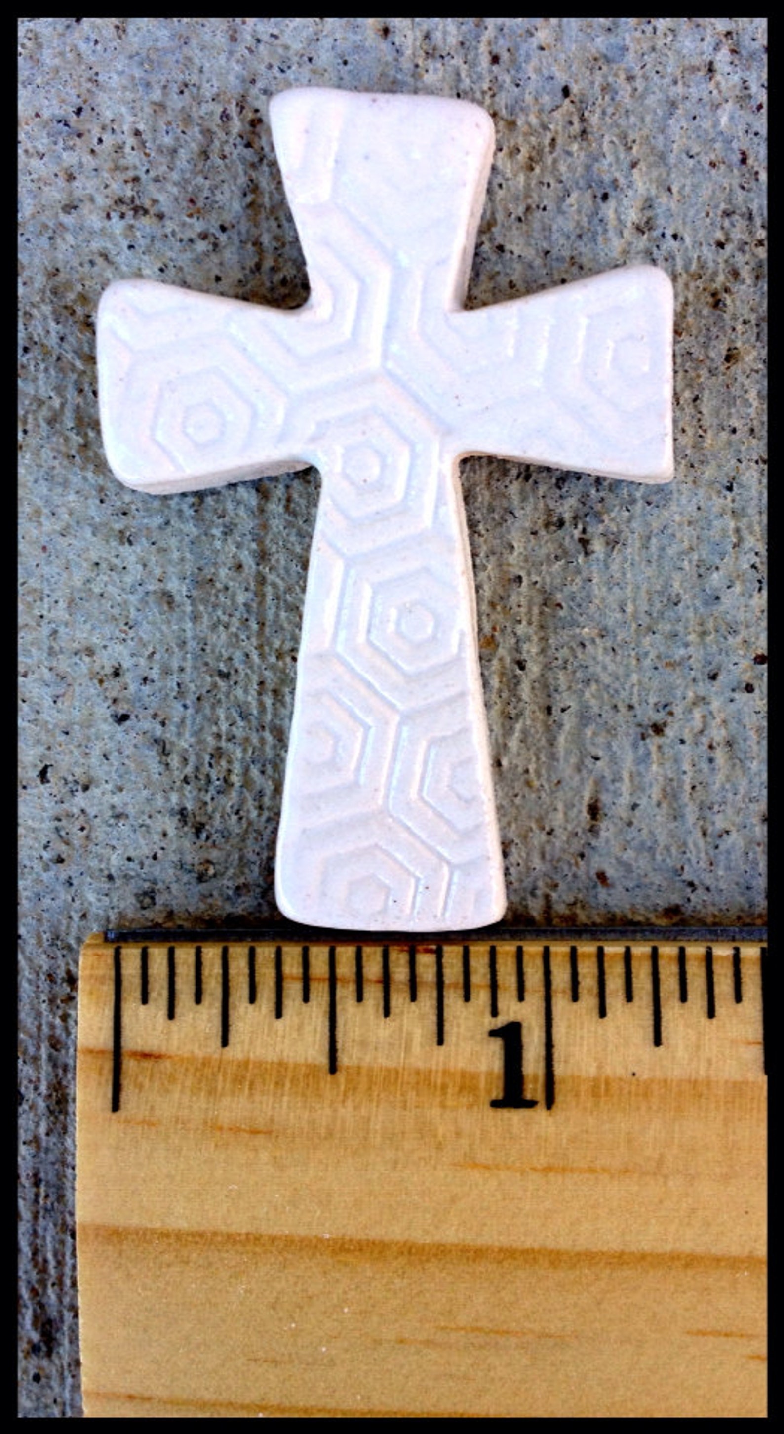 WHITE CROSS Tile - Etsy
