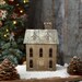 Gold Finished Gingerbread LED House - Etsy