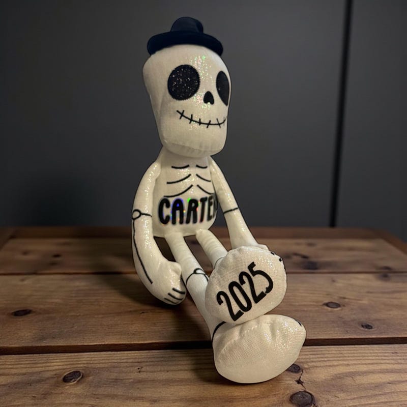 Skeleton Plush - Etsy