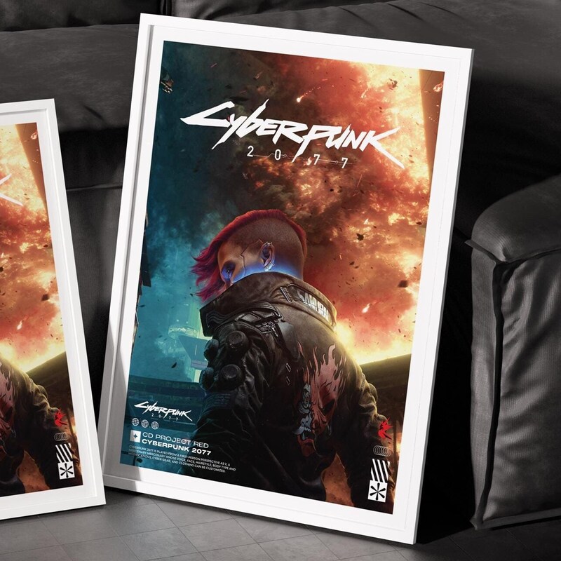 Cyberpunk Wall Art - Etsy