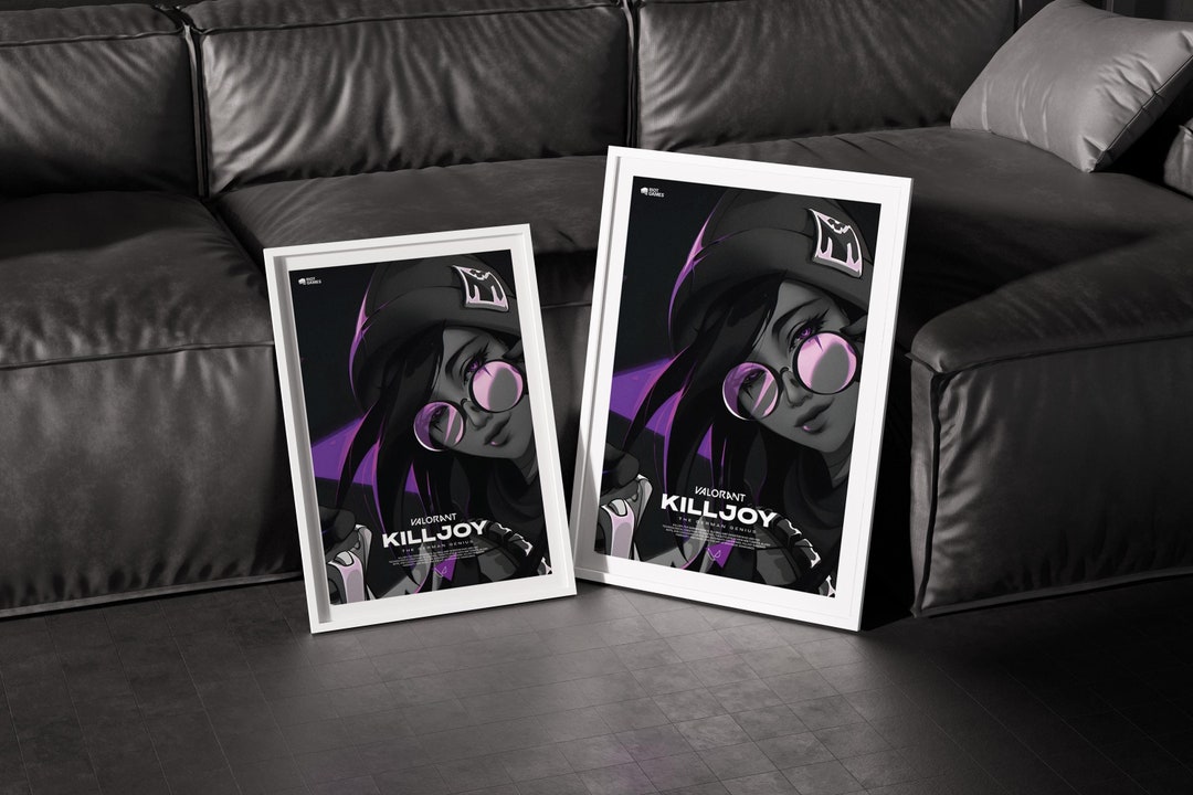 Killjoy Valorant Poster Valorant Killjoy Print Valorant Killjoy Agents ...