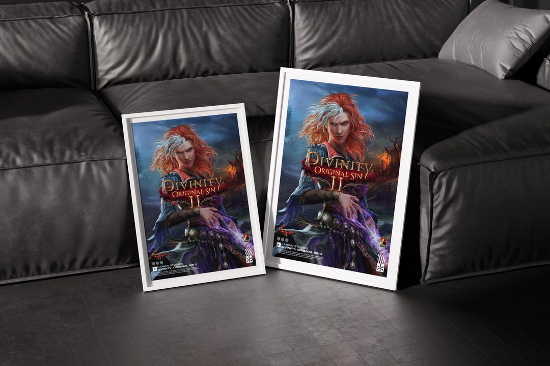 Divinity Original Sin 2 Poster Divinity Original Sin 2 Wall Art Game ...