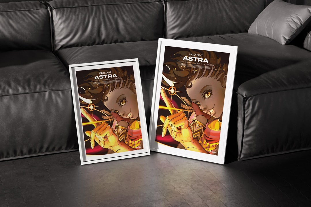 Astra Valorant Poster Valorant Astra Print Valorant Astra Agents Poster ...