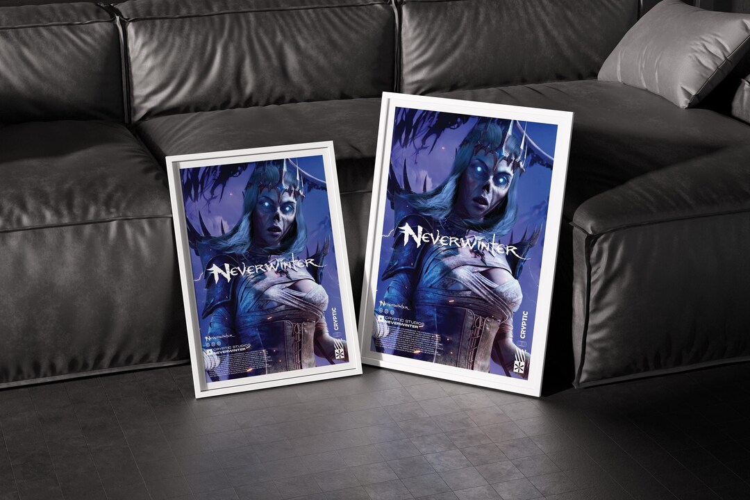Neverwinter Poster Neverwinter Wall Art Game Poster Atmospheric Artwork ...