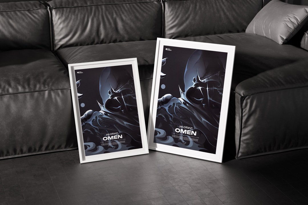 Omen Valorant Poster Valorant Omen Print Valorant Omen Agents Poster ...