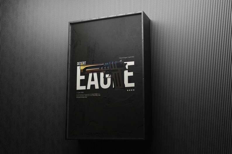 Desert Eagle Light Rail Print | Desert Eagle Light Rail Factory New ...