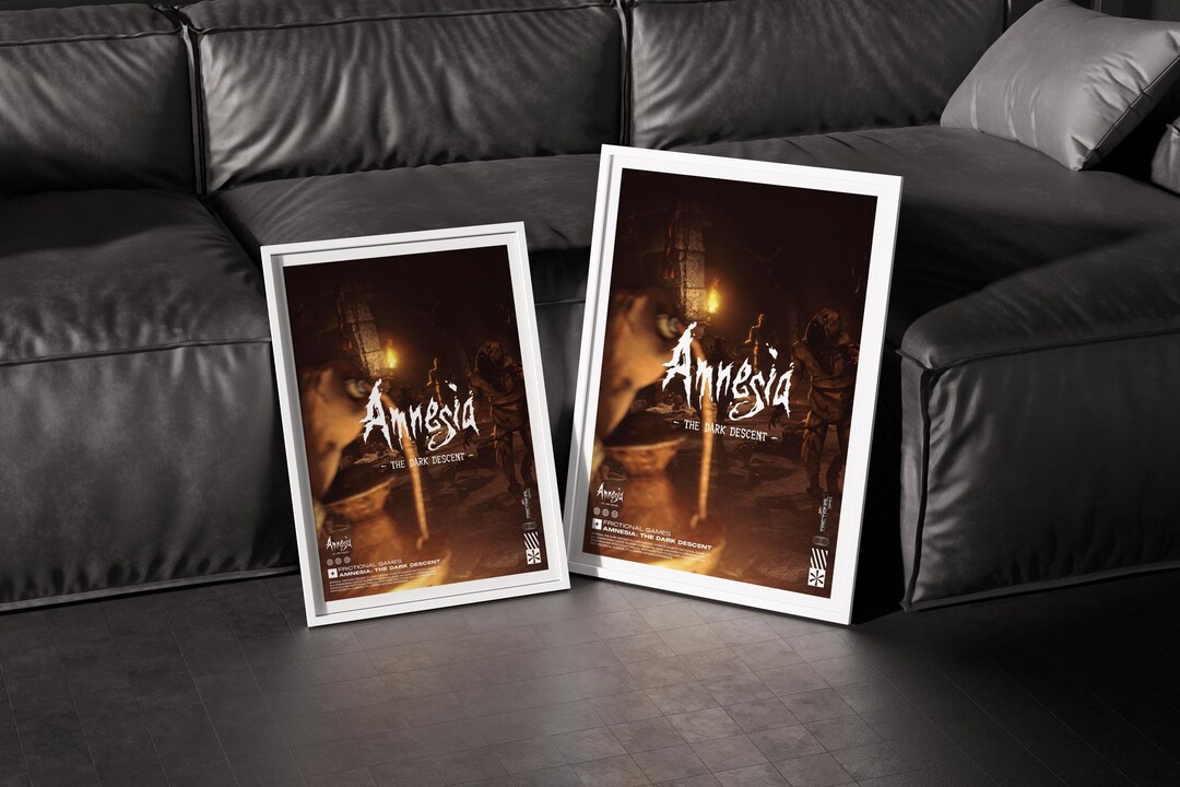Amnesia Print Amnesia Wall Art Game Poster Atmospheric Artwork Horror ...