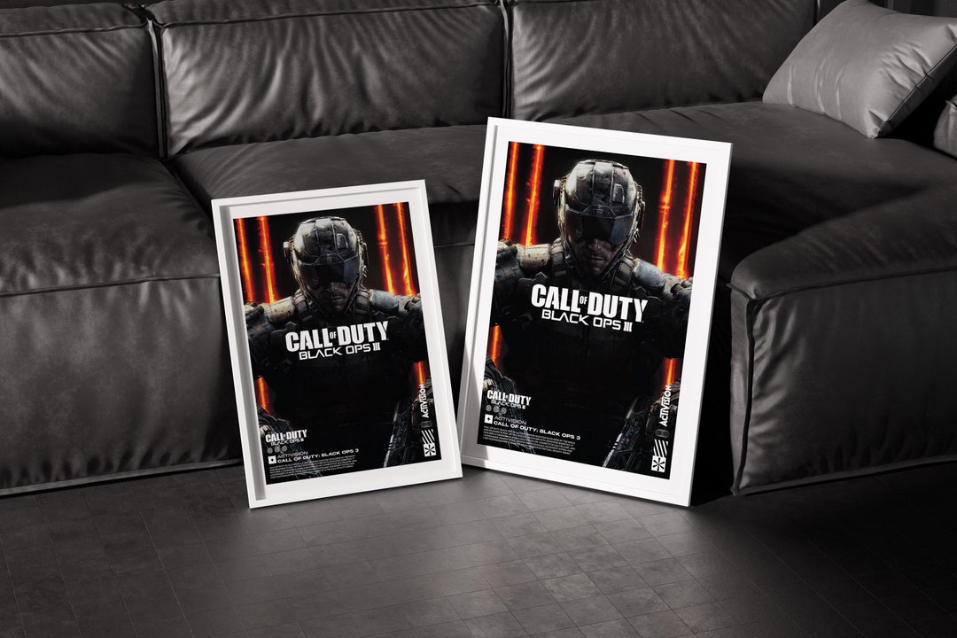 Call of Duty Black Ops Poster Call of Duty Black Ops Wall Art Game ...
