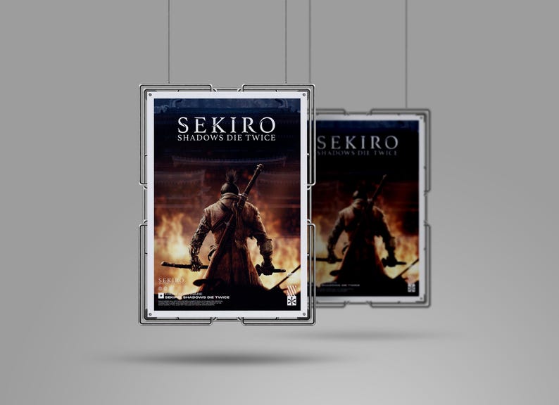 Sekiro Shadows Die Twice Poster Sekiro Shadows Die Twice Wall Art Game ...