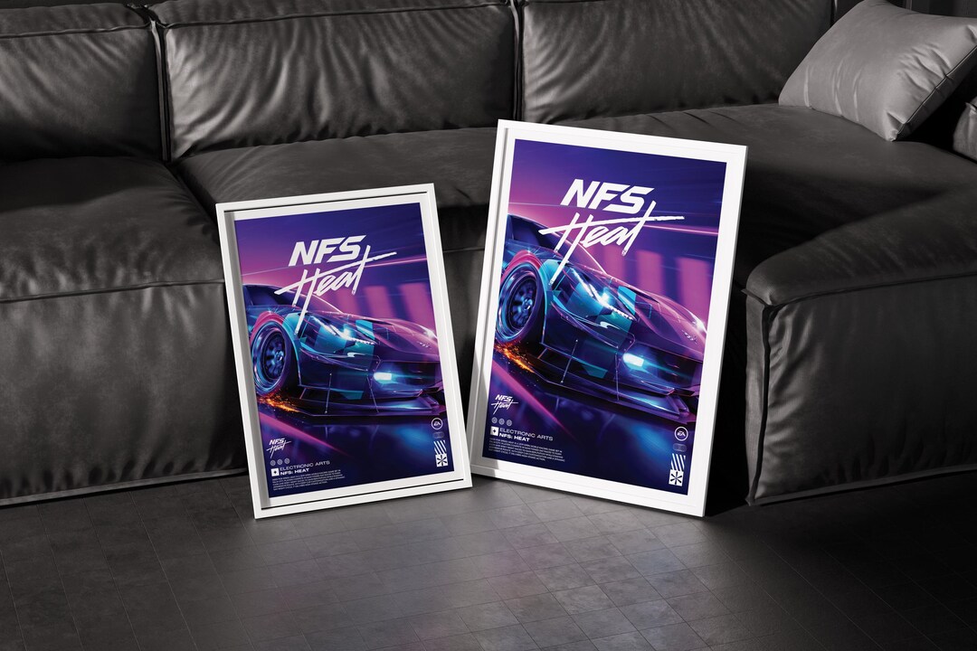 Need for Speed Heat Print Need for Speed Heat Wall Art Game Poster ...