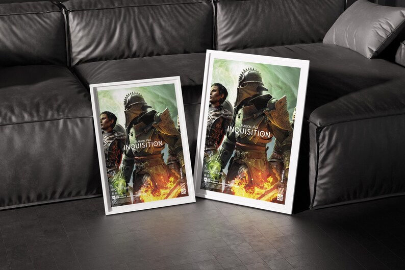 Dragon Age Inquisition Poster Dark Souls Wall Art Game Poster ...