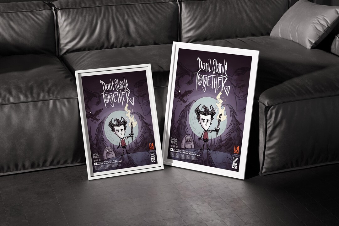 Dont Starve Together Print Dont Starve Together Wall Art Game Poster ...
