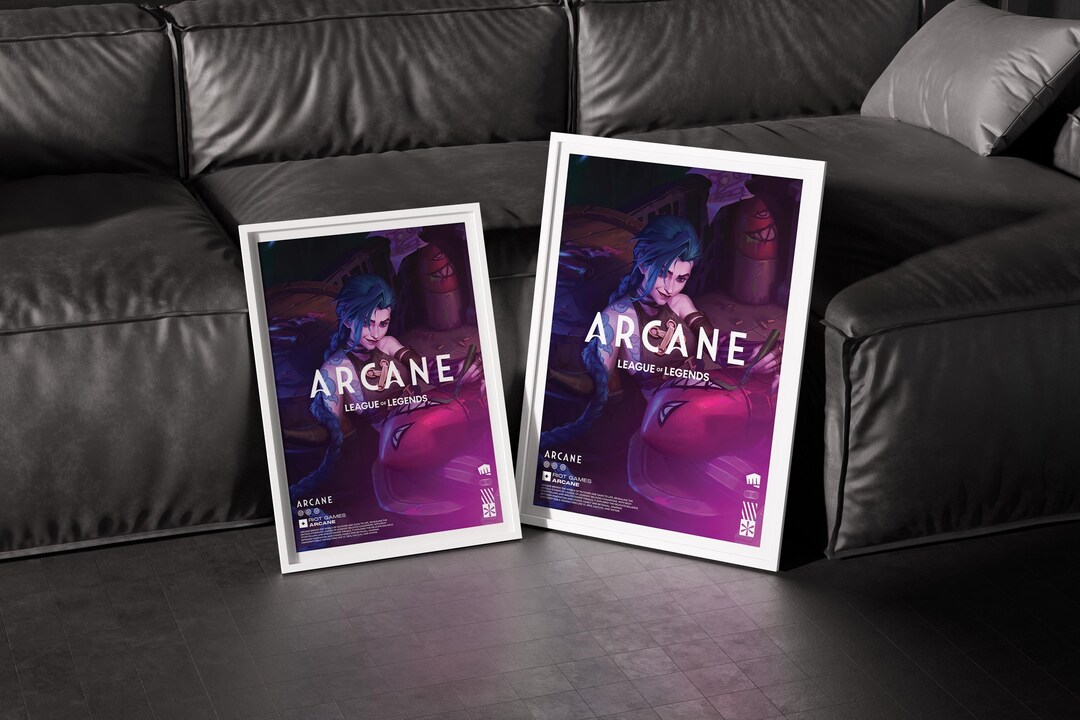 Arcane Print Arcane Wall Art Game Poster Atmospheric Artwork League of ...