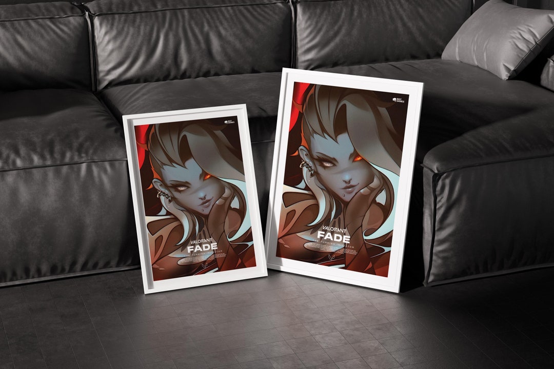 Fade Valorant Poster Valorant Fade Print Valorant Fade Agents Poster ...