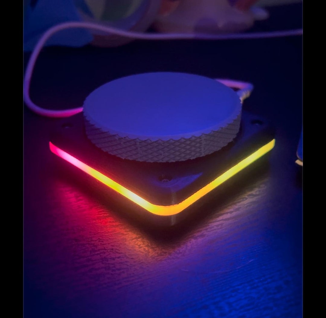 RGB Volume Knob - Customizable, Adjustable - Etsy