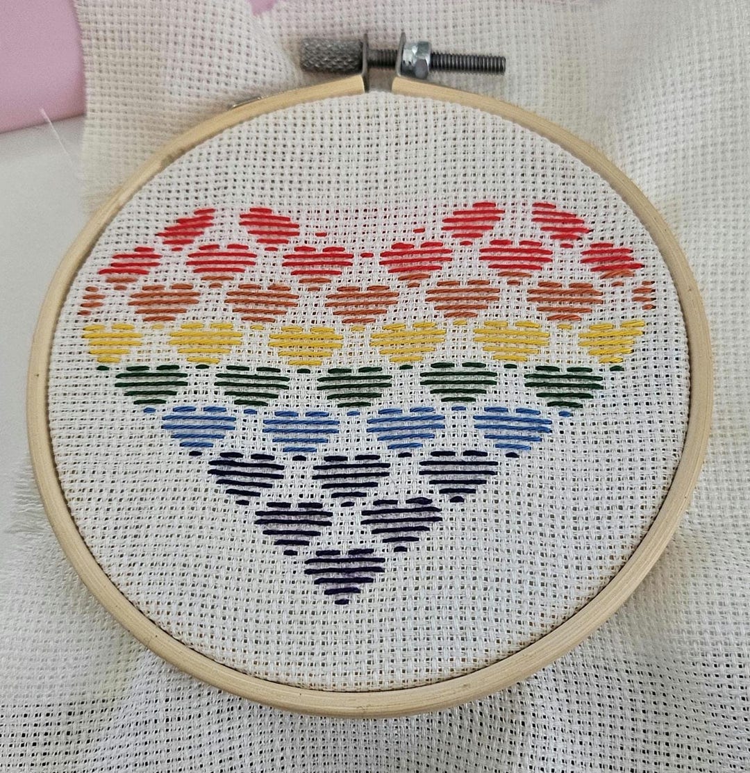 Custom Pride Kogin Heart - Etsy