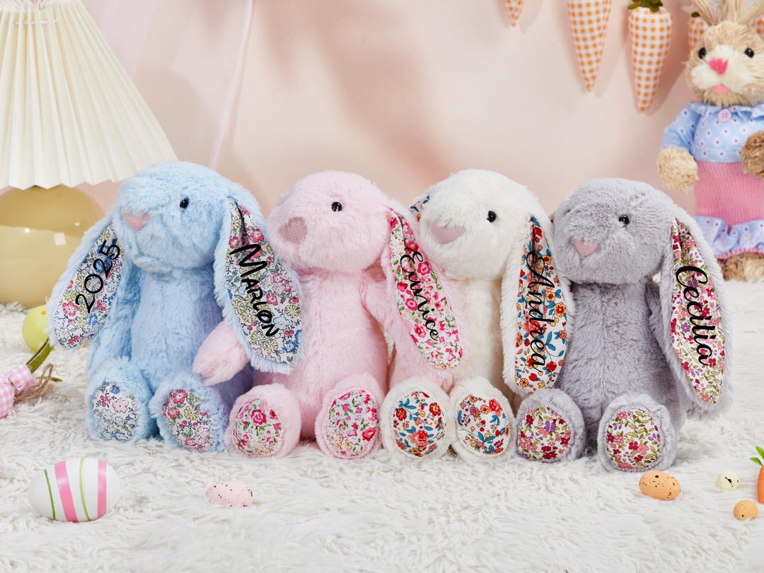 Easter Bunny Plush Rabbit Toy,bunny Soft Plush Toy,fluffy Bunny ...