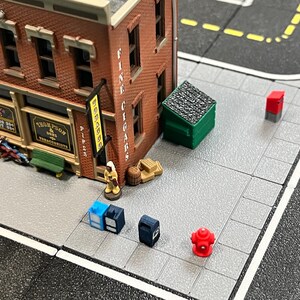 N-scale Dumpsters - Model Train Accessories - City Accents - 1:160 ...
