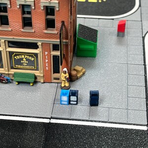 N-scale Newspaper Boxes (10 Pack) - Model Railroad Accessories ...