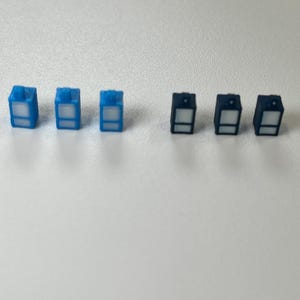 N-scale Newspaper Boxes (10 Pack) - Model Railroad Accessories ...