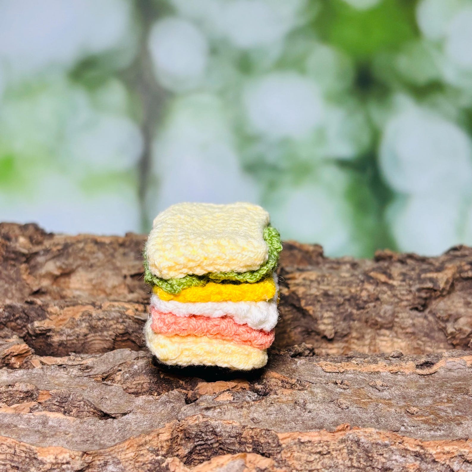 Yummy Sandwich Food Crochet| Cute Gift for Girls| Miniature Sandwich ...