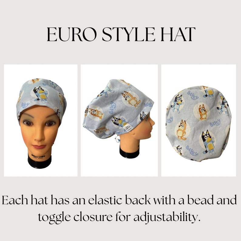 Christmas Ornament Euro Scrub Hat - Etsy