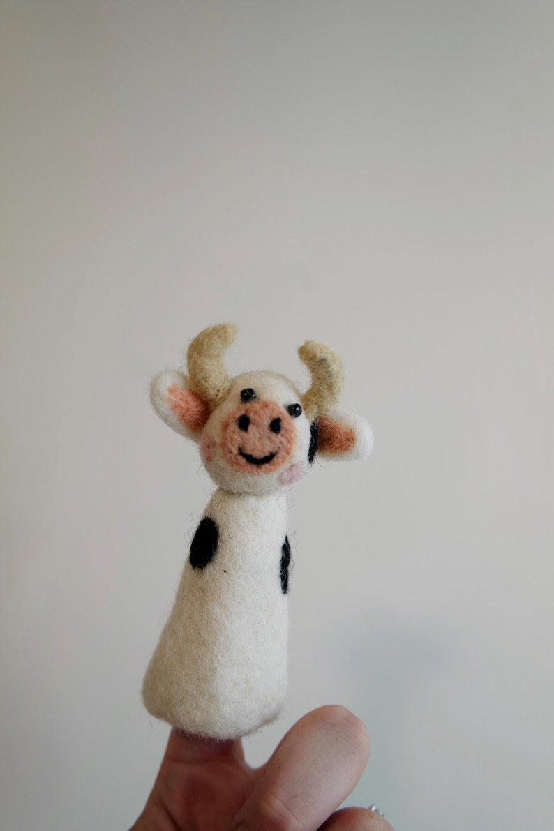 Handmade Animal Finger Puppet: Montessori Learning Toy - Etsy