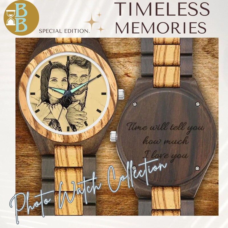 Custom Photo Watches - Etsy