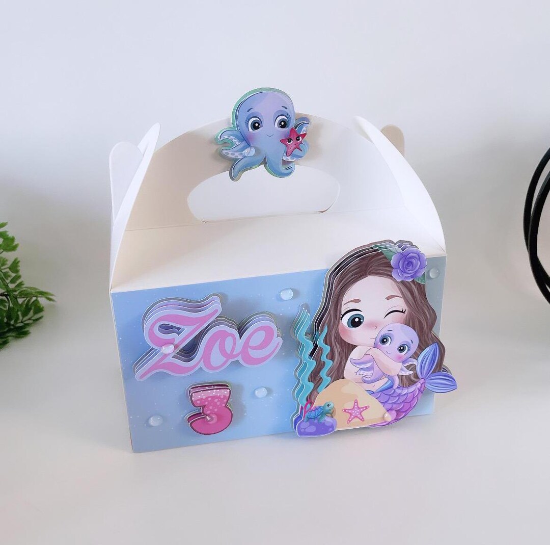 Little Mermaid Gift Box. - Etsy