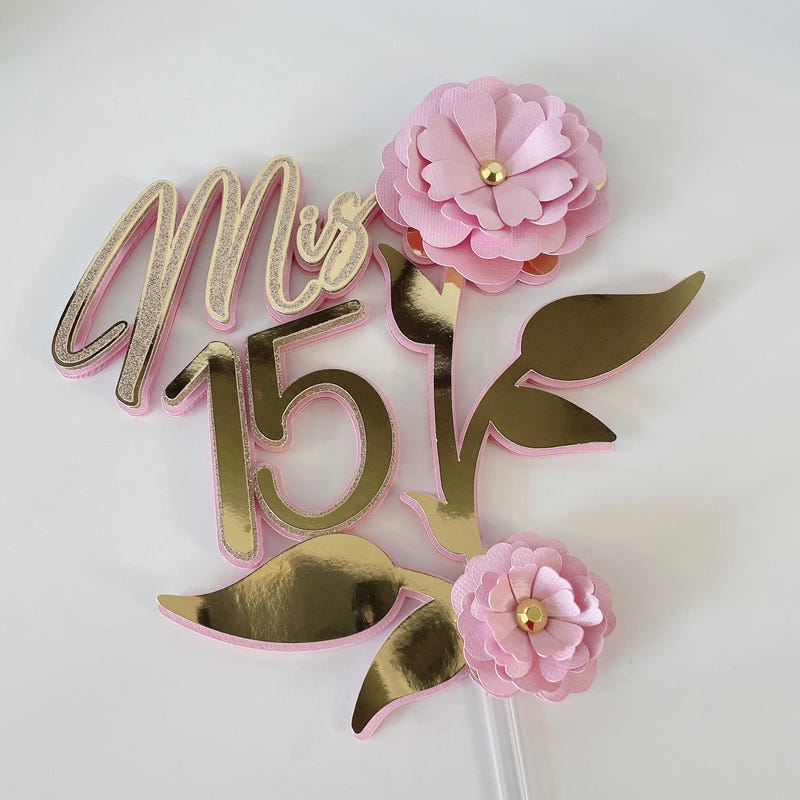 Quinceanera Cake Topper - Etsy