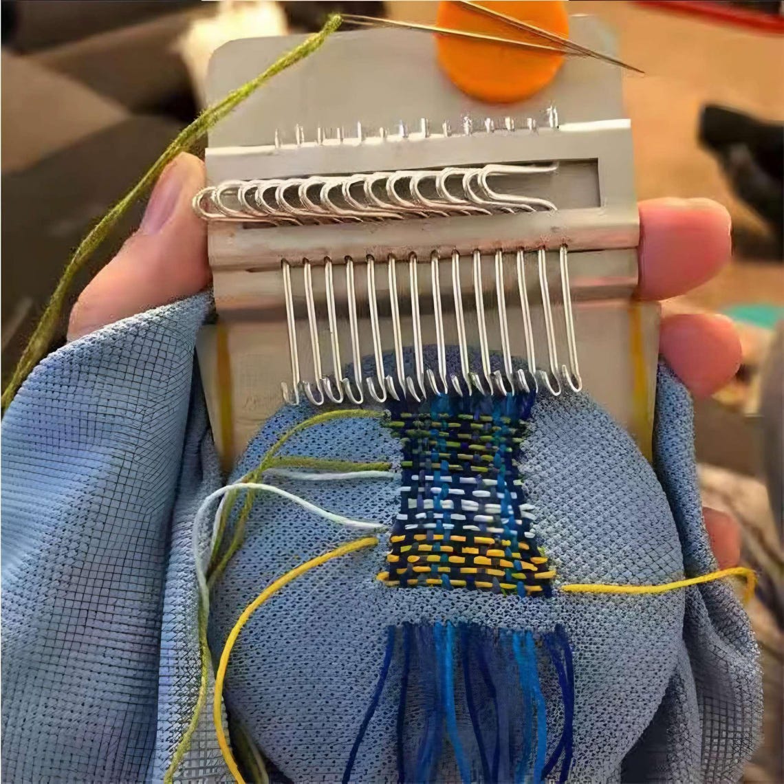 Small Darning Loom Kit, Speedweve Knitting Machine Kit, Durable Darning ...