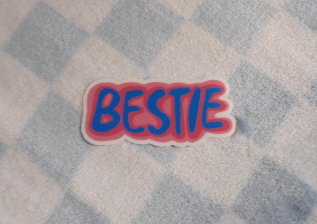 Bestie Sticker Decal - Etsy