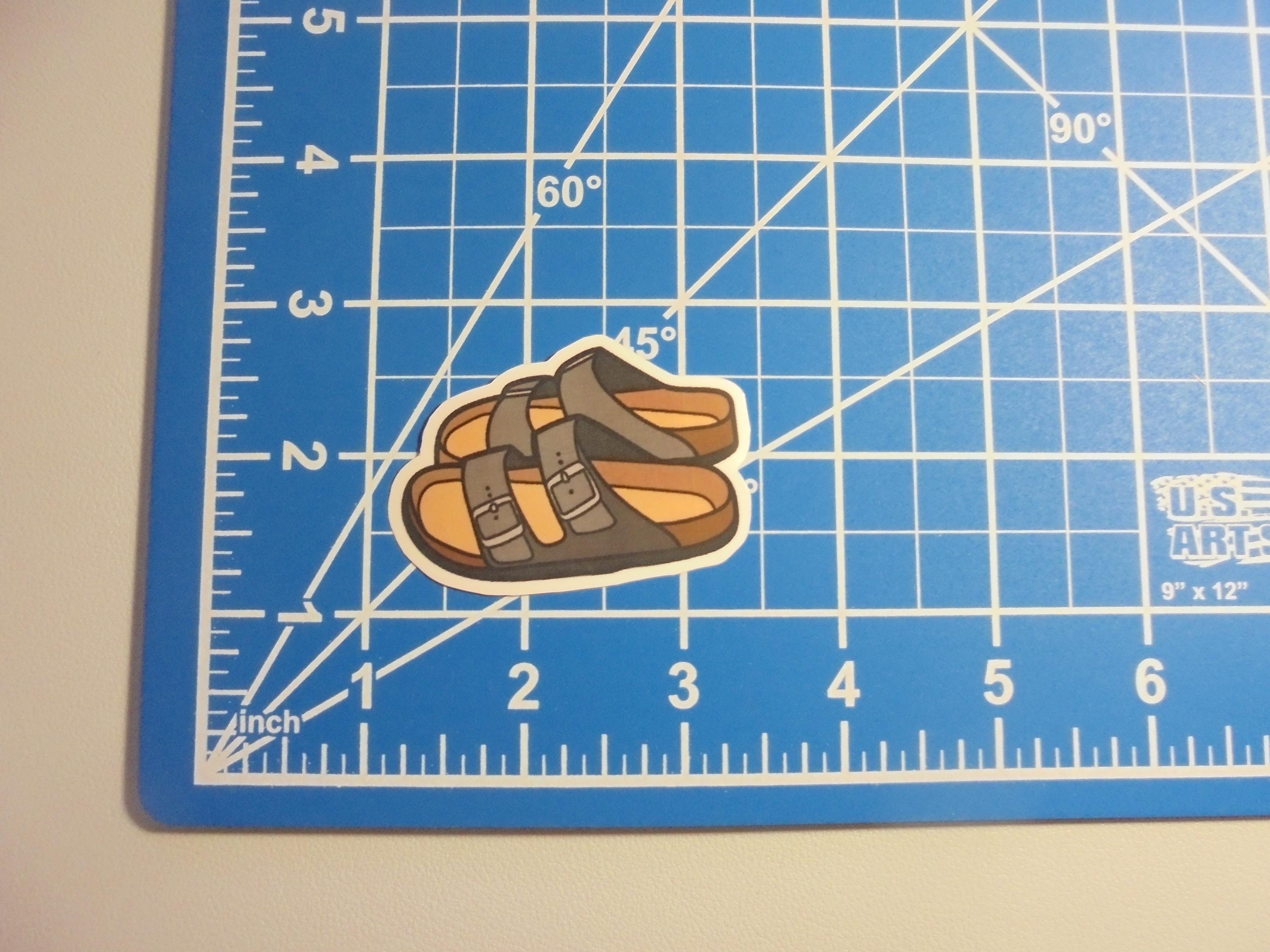 Birkenstock Shoe Sticker Decal - Etsy