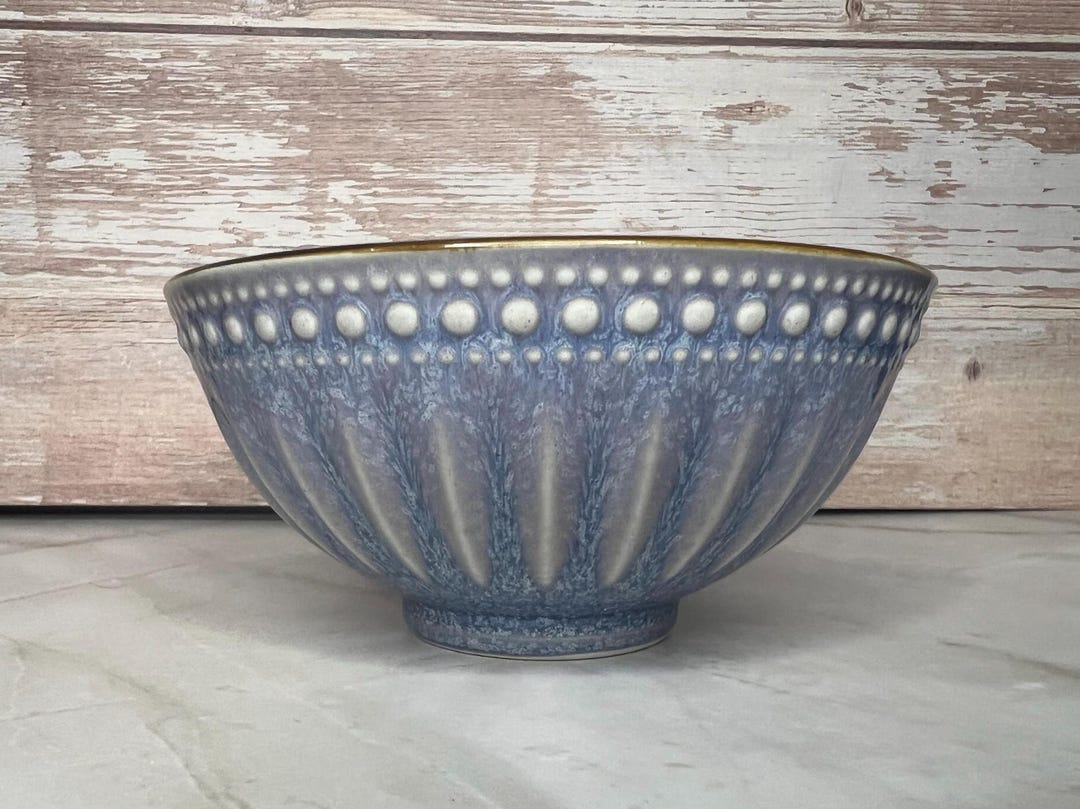 BIA Cordon Bleu 'ooh La La' Blue Ceramic Bowl - Etsy