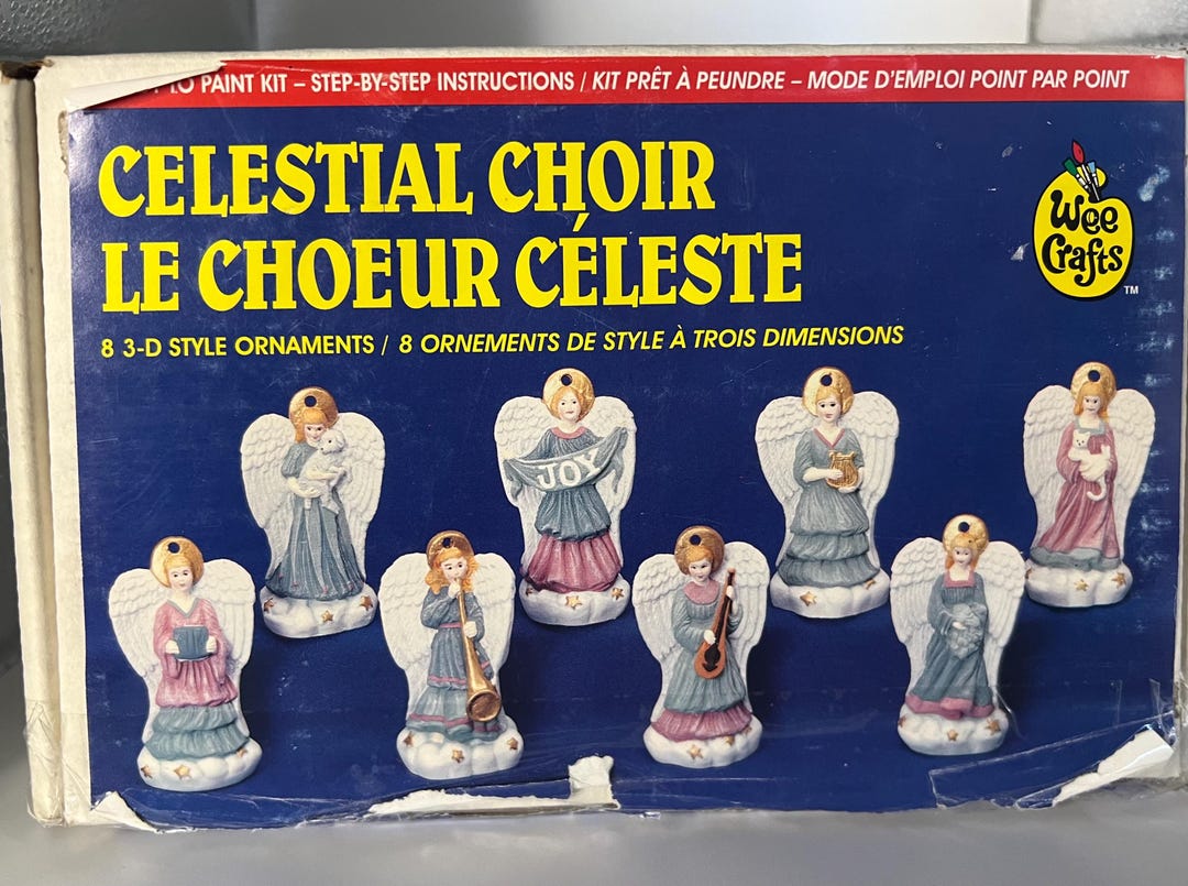 Vintage Wee Crafts Celestial Choir Paint Kit 21041 - Etsy