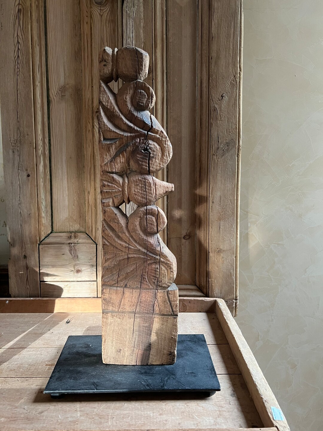 Carved Wood Relic From Indonesia - Etsy