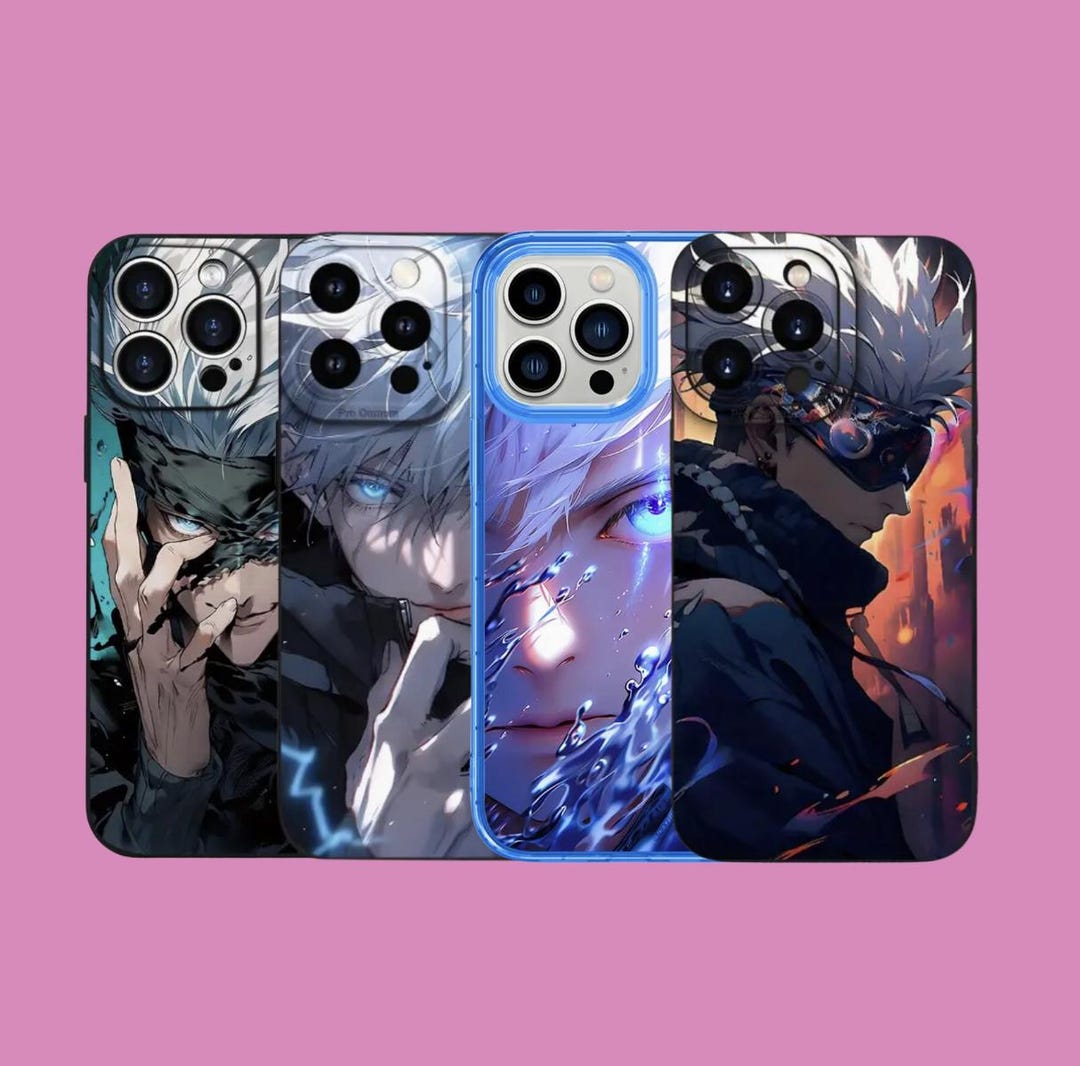 Japab Jujutsu Kaisen Satoru Gojo iPhone Case iPhone 15 7/8plus - Etsy