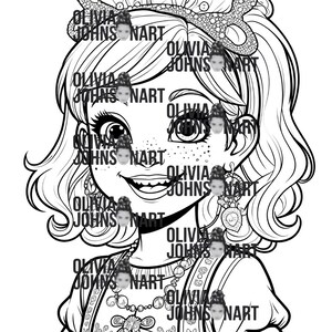Kawaii Decora Girls Coloring Book - Etsy