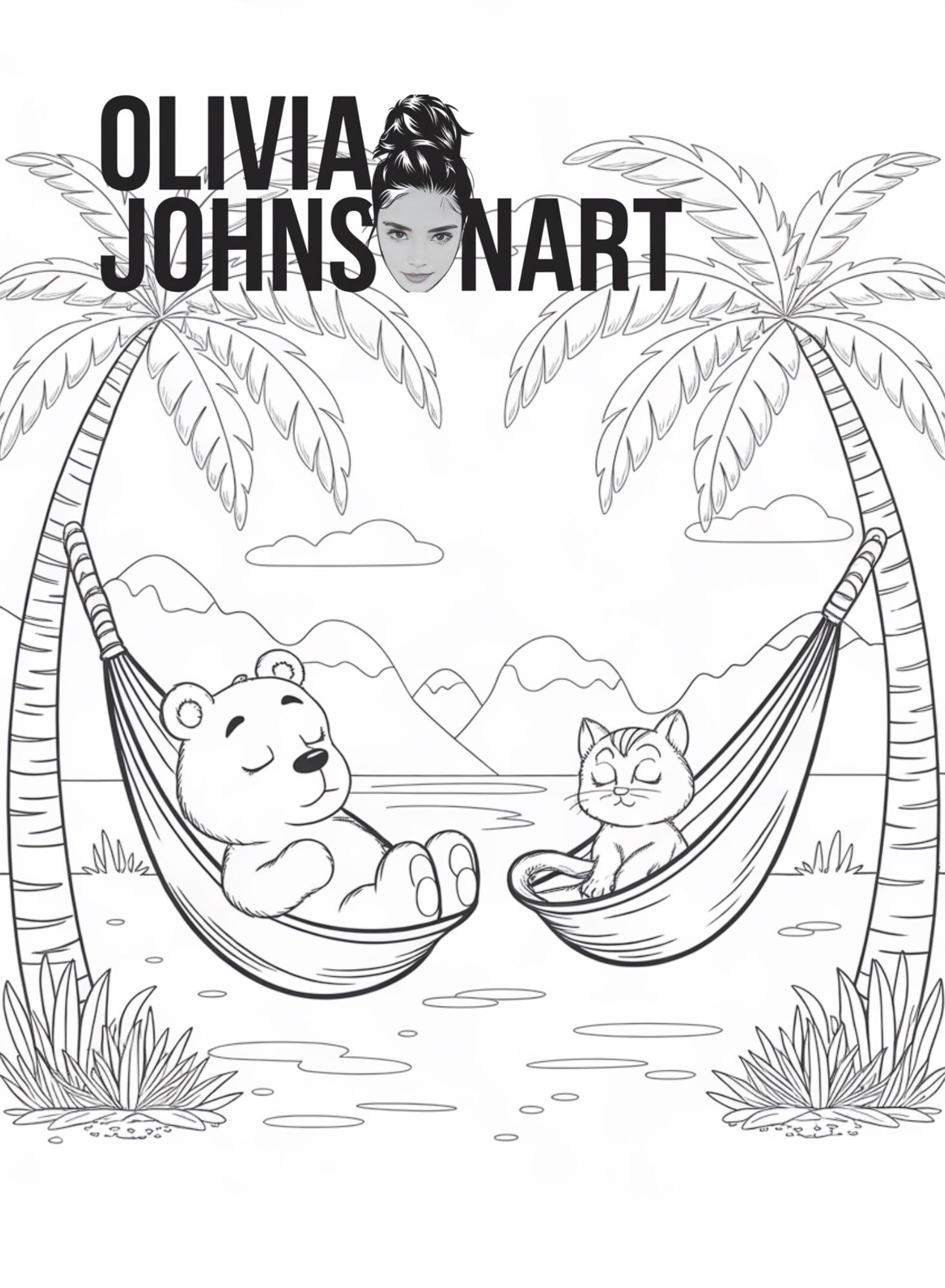 Summer Fun With Cute Critters Coloring Book - Etsy