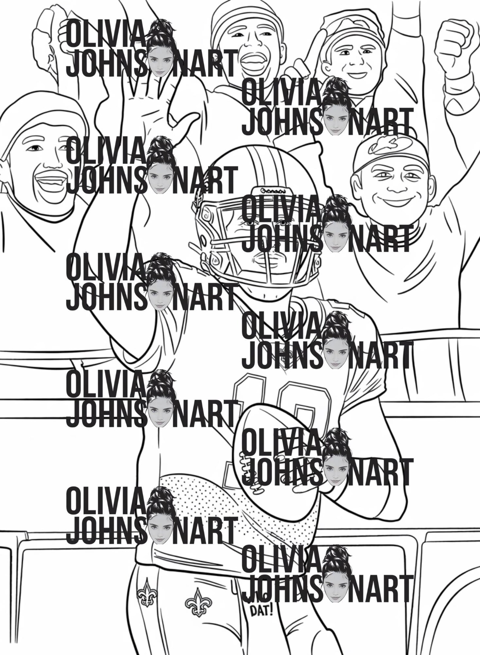 Derek Carr's Legendary NFL Journey Coloring Book - Etsy